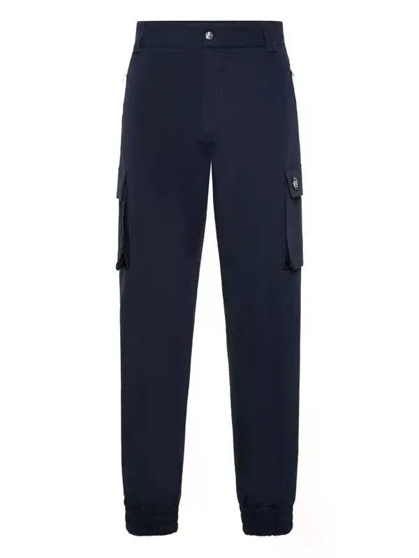 Philipp Plein Basic Cargo Joggers - Blue