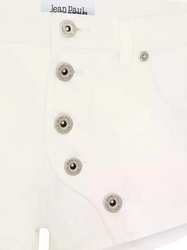 JEAN PAUL GAULTIER Button-detailed Mini Shorts
