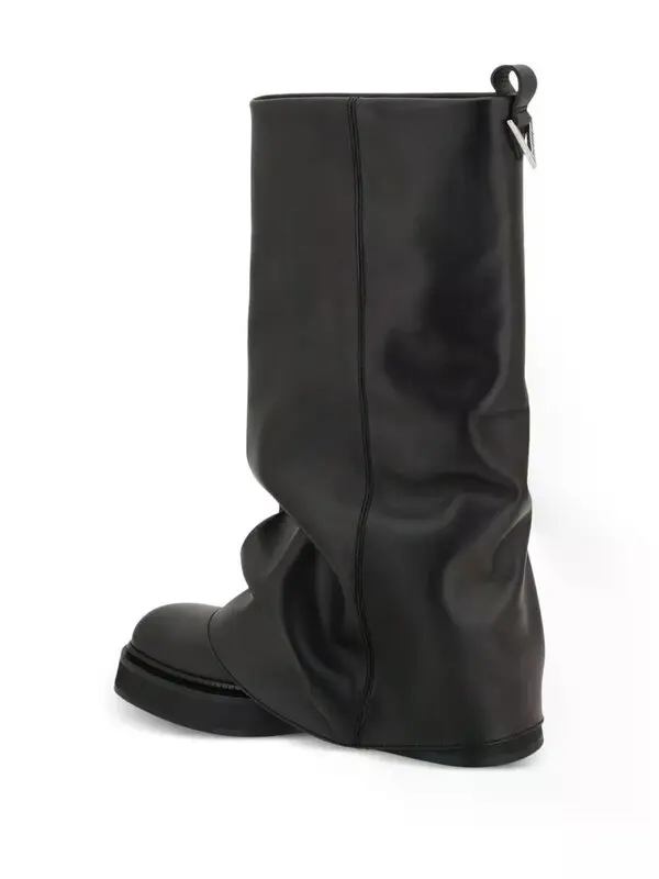 Attico Robin Knee-high Boots - Black