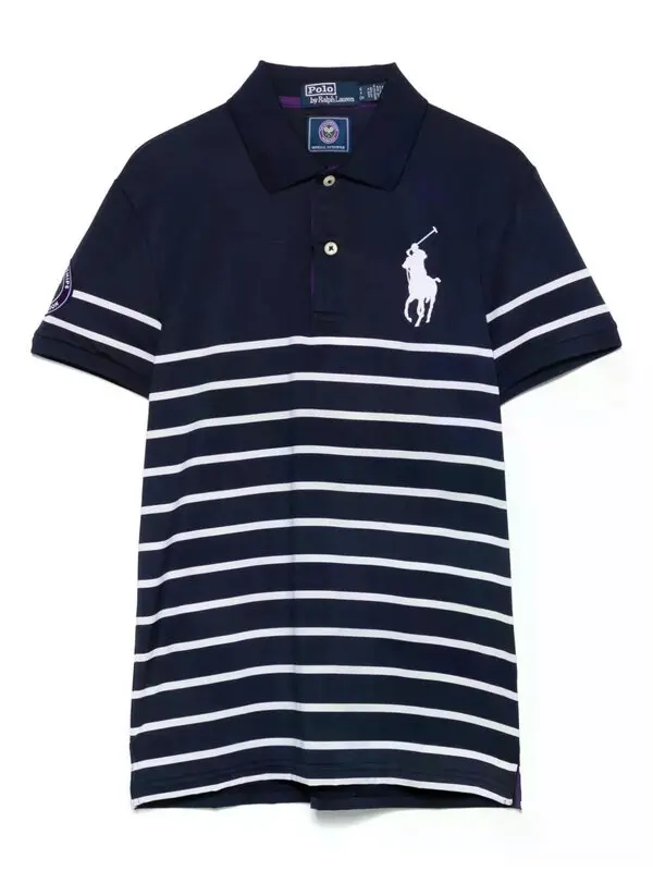 Polo Ralph Lauren Embroidered Polo Shirt - Blue