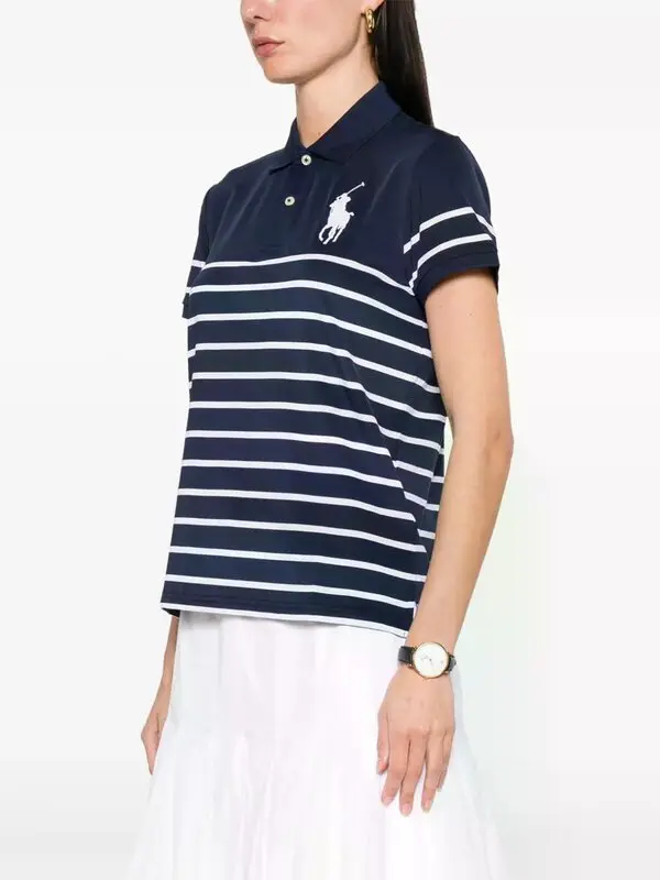 Polo Ralph Lauren Embroidered Polo Shirt - Blue