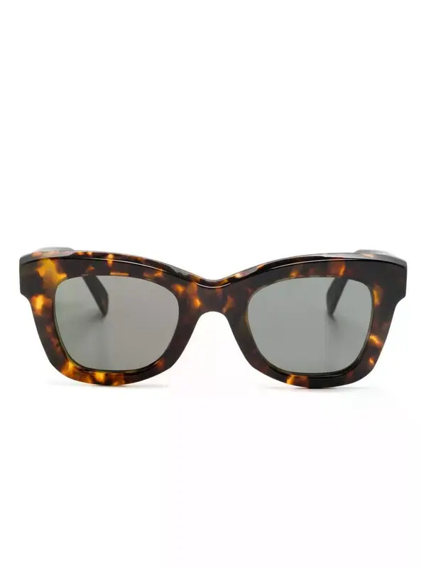 RETROSUPERFUTURE Altura Wayfarer-frame Sunglasses - Brown