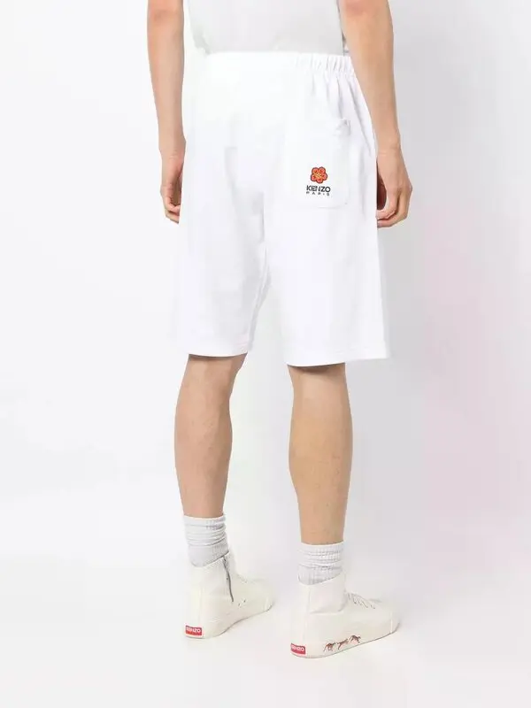 Kenzo Embroidered-logo Track Shorts