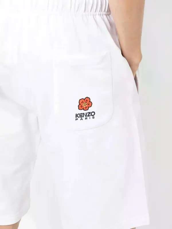 Kenzo Embroidered-logo Track Shorts