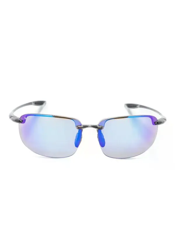 Maui Jim Ho'okipa Xl Biker-style Sunglasses - Grey
