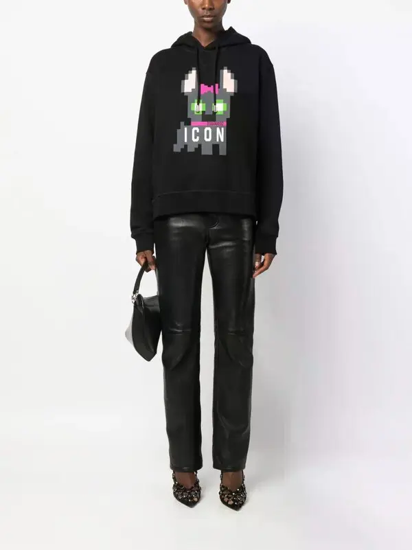 Dsquared2 Icon Hilde Cotton Hoodie