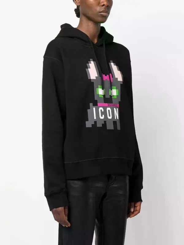Dsquared2 Icon Hilde Cotton Hoodie