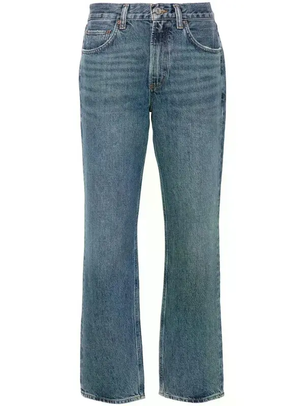 AGOLDE Valen Straight Leg Cropped Jeans