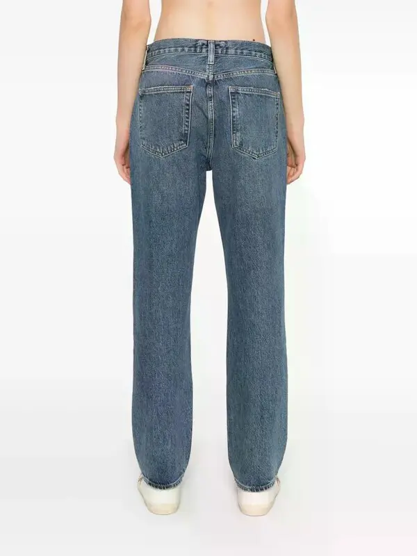 AGOLDE Valen Straight Leg Cropped Jeans