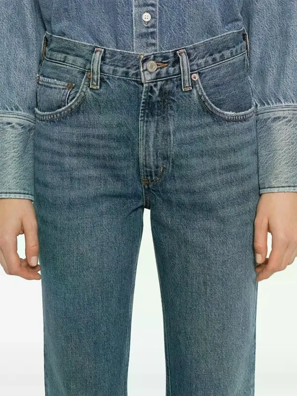 AGOLDE Valen Straight Leg Cropped Jeans