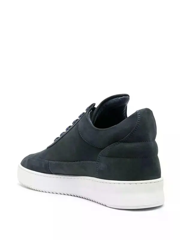 Filling Pieces Low-top Suede Sneakers - Blue