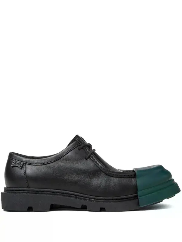 Camper Junction Contrasting-toecap Loafers - Black