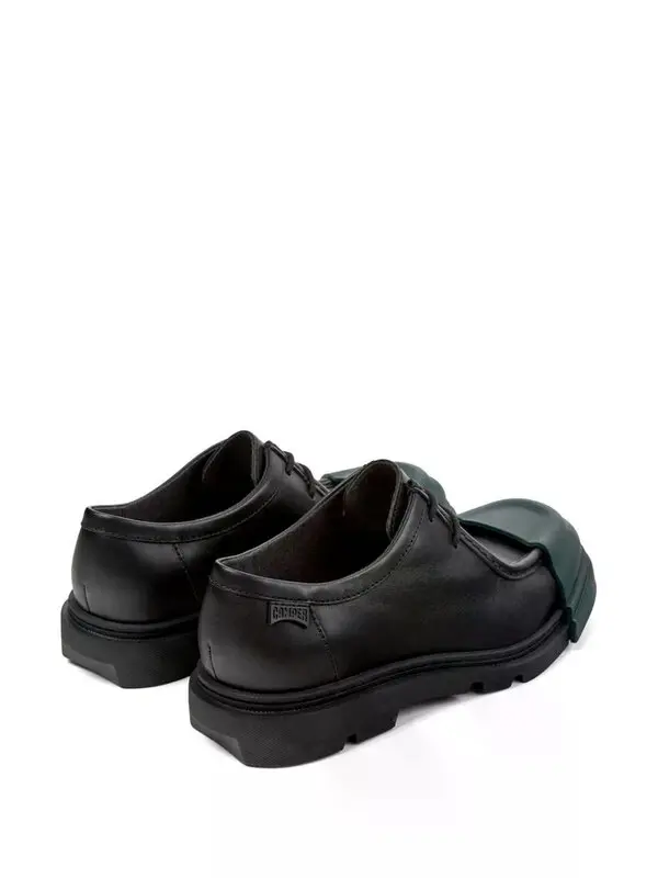 Camper Junction Contrasting-toecap Loafers - Black