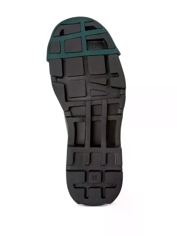 Camper Junction Contrasting-toecap Loafers - Black