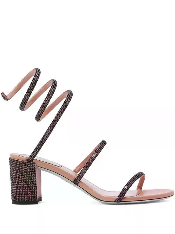 Rene Caovilla 75mm Crystal-embellished Sandals