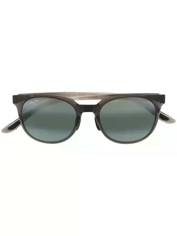 Maui Jim Round-frame Tinted Sunglasses - Brown
