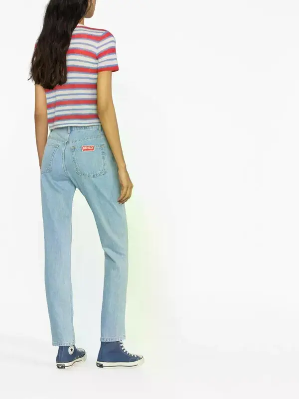 Kenzo Asagao Straight-leg Jeans