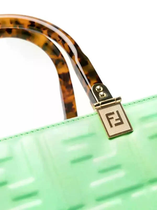 Fendi Ff Embossed Tote Bag