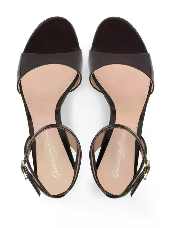 GIANVITO ROSSI Platform Sandals - Red