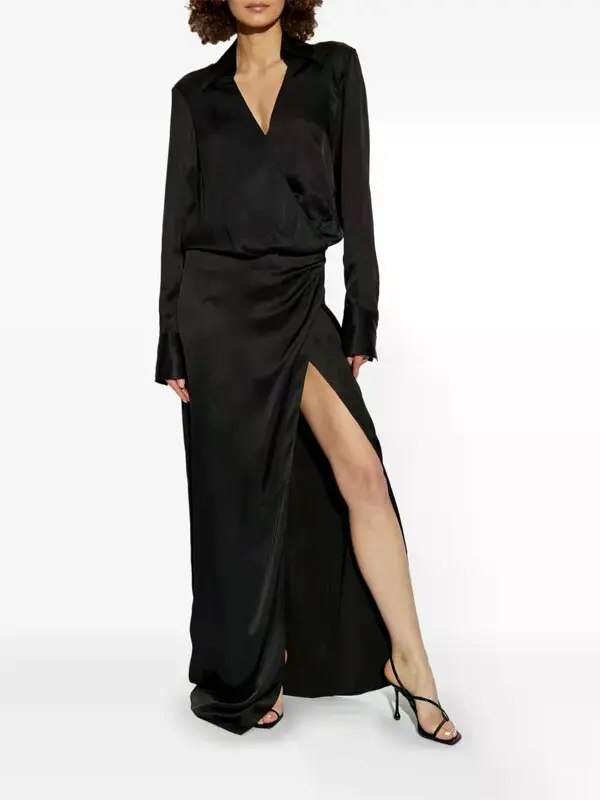 Attico Gathered Dress