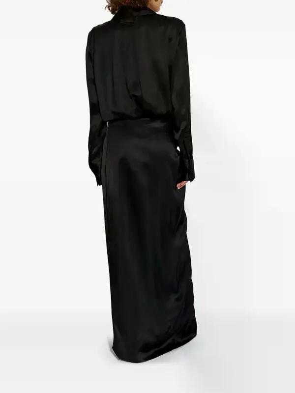 Attico Gathered Dress