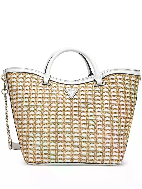 Guess Atalia Woven Tote Bag