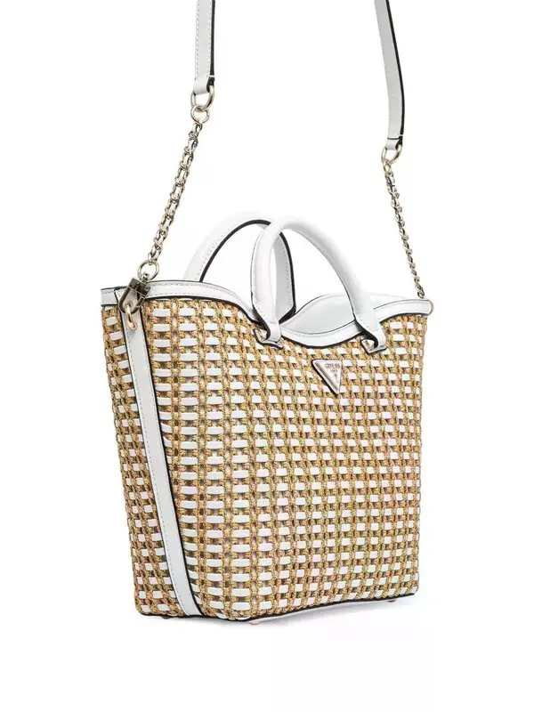 Guess Atalia Woven Tote Bag