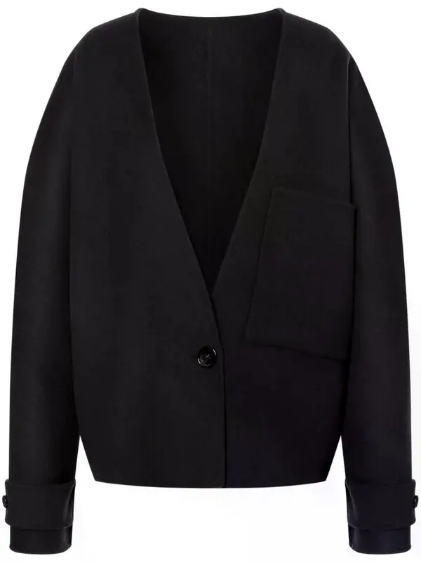 Philosophy Di Lorenzo Serafini V-neck Wool-cashmere Jacket