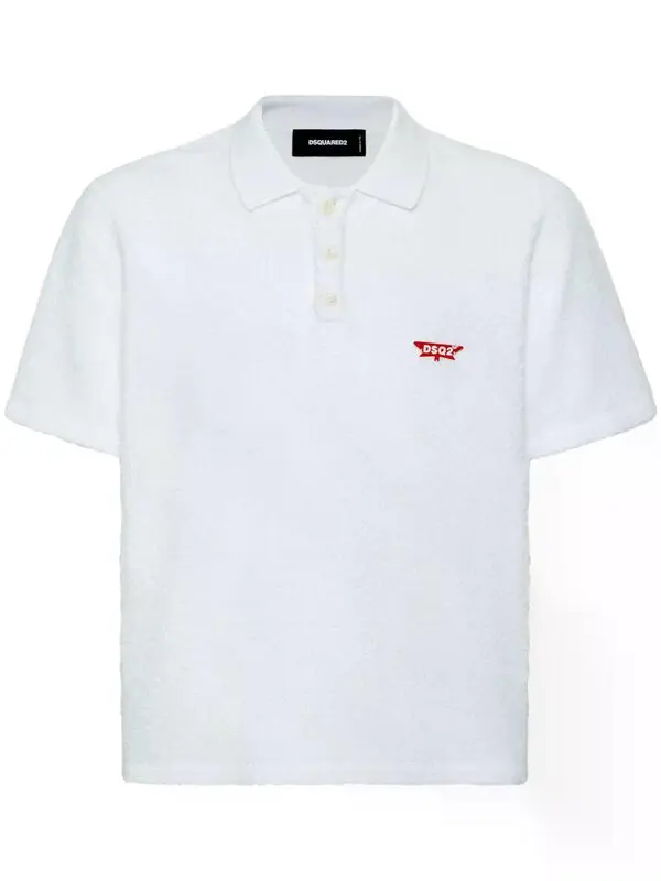 Dsquared2 Logo-appliqué Polo Shirt