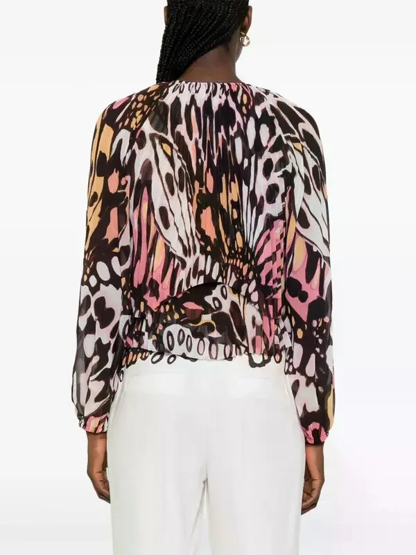 MARCCAIN Printed Layered Blouse
