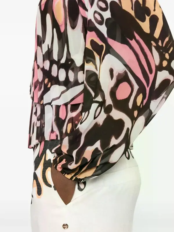 MARCCAIN Printed Layered Blouse