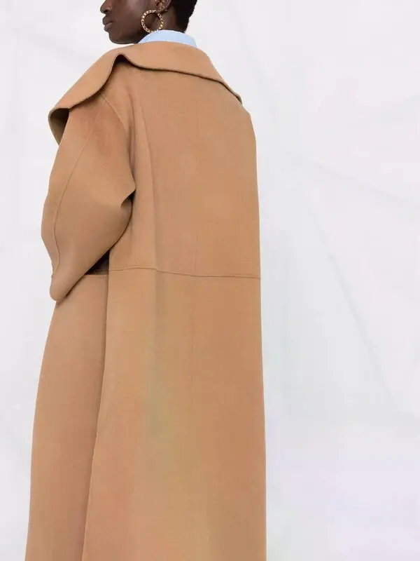 TOTEME Single-breasted Wool-blend Coat - Brown
