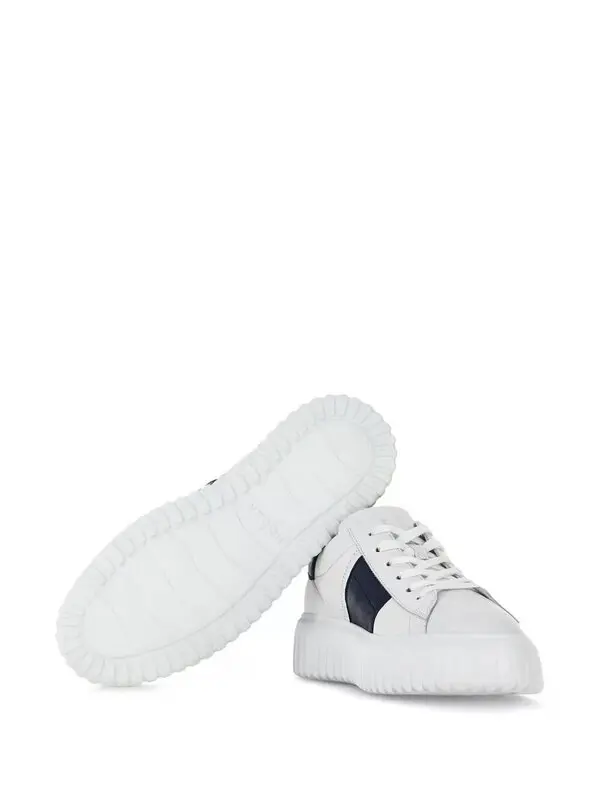 Hogan H-stripes Leather Sneakers