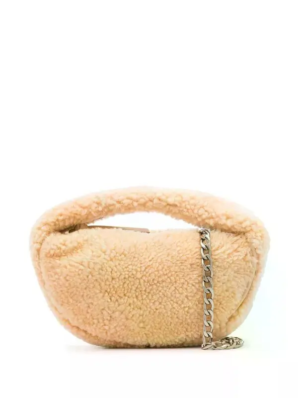 By Far Baby Cush Shearling Mini Bag