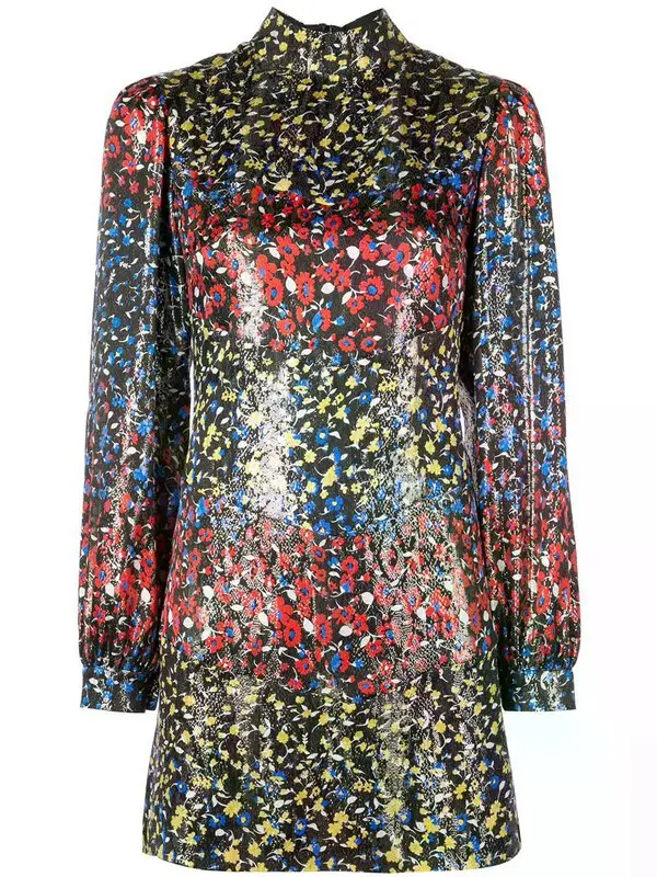 Raquel Diniz Eugina Floral Mini Dress