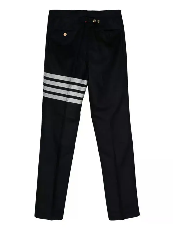 Thom Browne 4-bar Low-waist Tailored Trousers