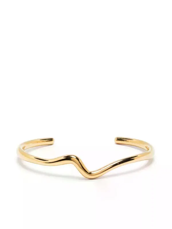 MISSOMA Molten Wave Cuff Bracelet - Gold