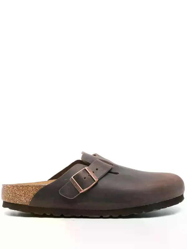 BIRKENSTOCK Boston Leather Mules