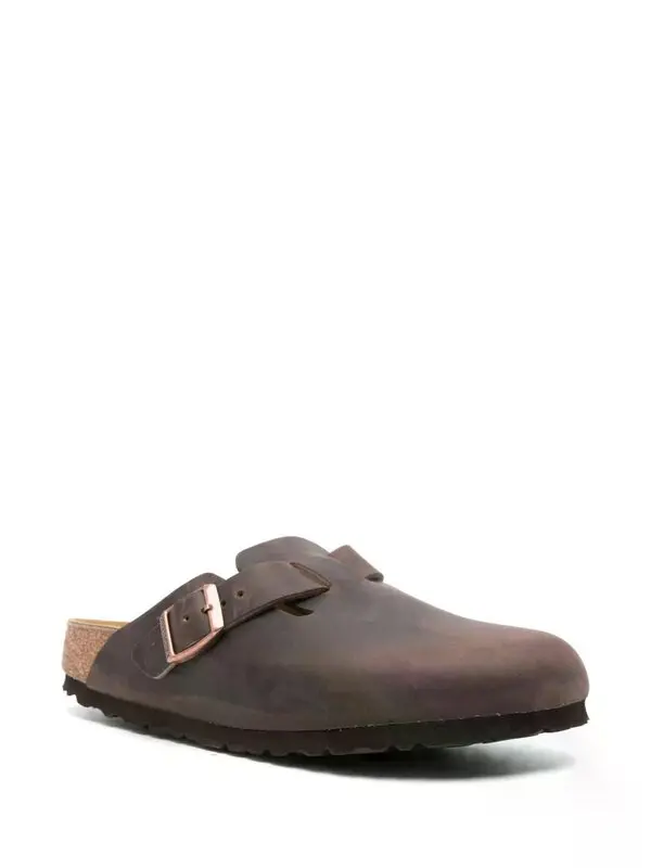 BIRKENSTOCK Boston Leather Mules