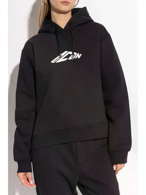 Dsquared2 Icon Hoodie - Black