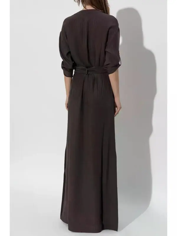 TOM FORD Striped Belted Dress