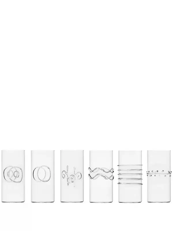 ICHENDORF MILANO Decò Tall Glasses - Neutrals