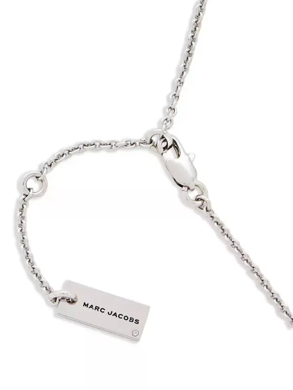 Marc Jacobs Daisy Pendant Necklace - Silver