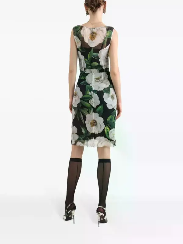 Dolce & Gabbana Floral-print Mini Dress