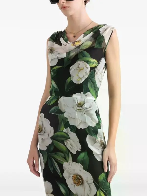 Dolce & Gabbana Floral-print Mini Dress