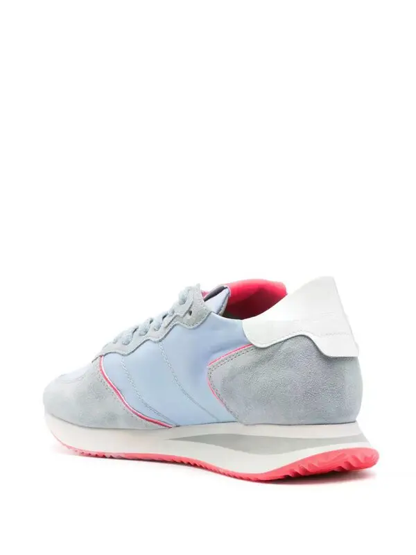 Philippe Model Tropez Lace-up Sneakers - Blue