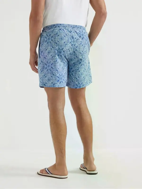 Brunello Cucinelli Paisley-print Swim Shorts