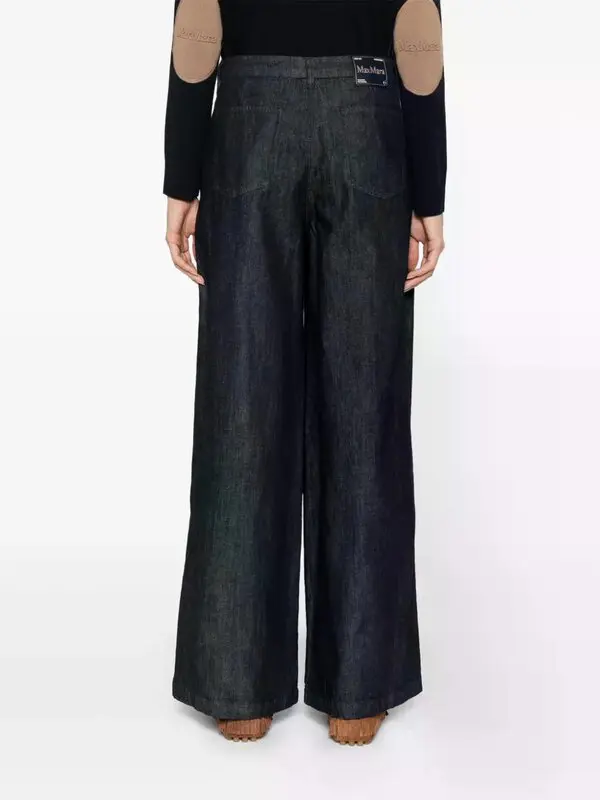 Max Mara Logo-patch Trousers