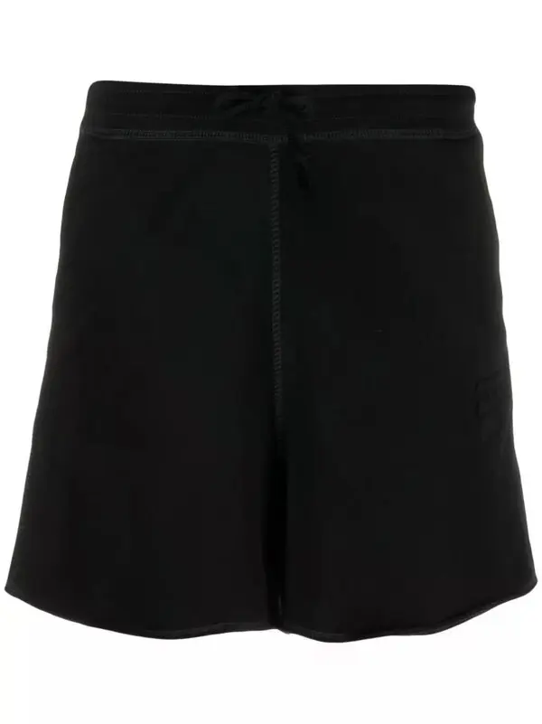 GANNI Logo-patch Short Shorts