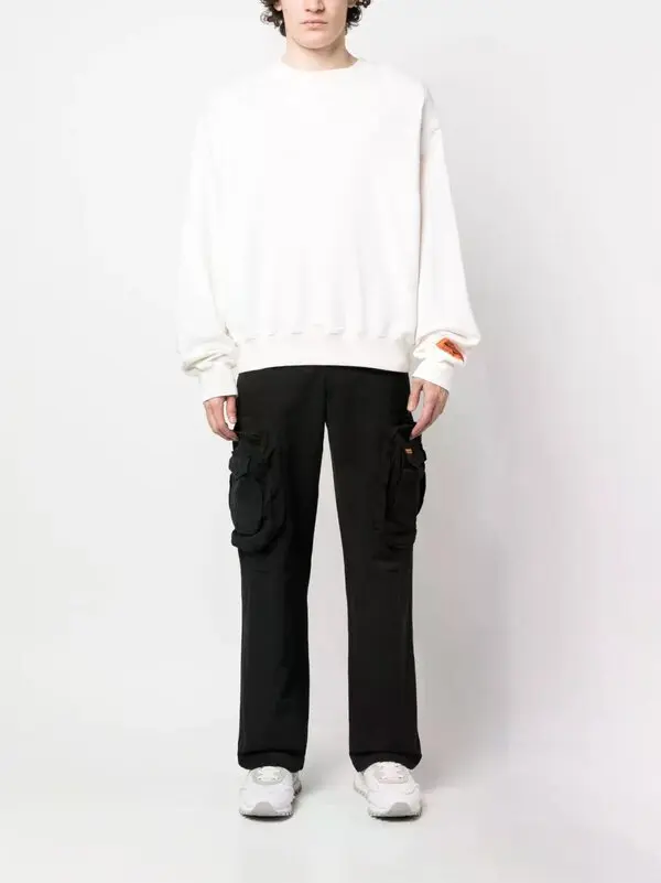 Heron Preston Straight-leg Multiple-pocket Trousers
